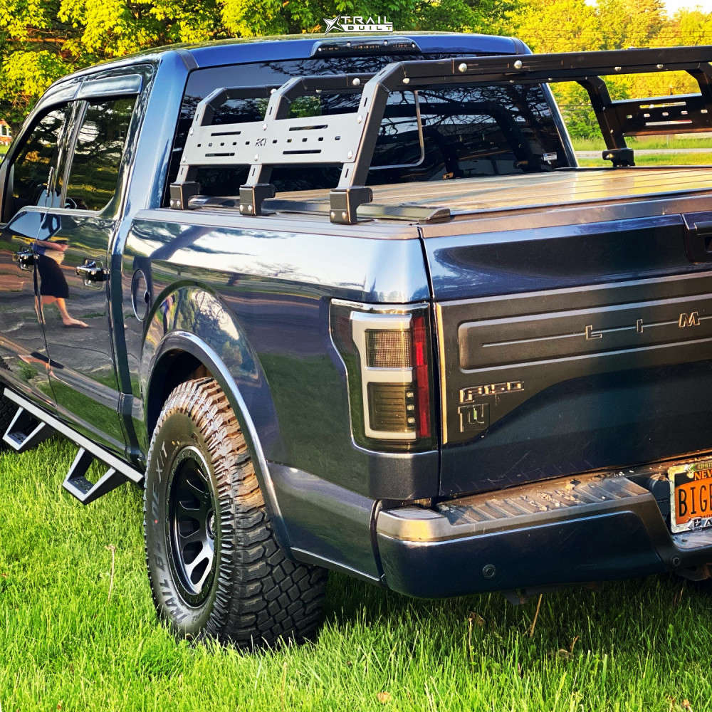 2016 Ford F-150 Wheel Offset Slightly Aggressive Leveling Kit | 1099683 ...