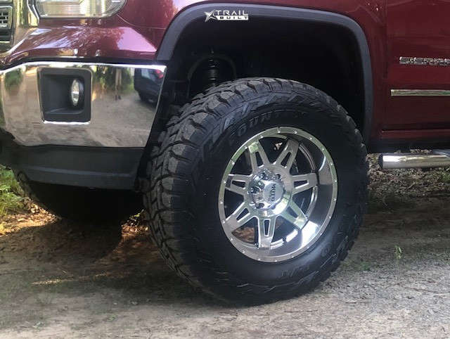2014 GMC Sierra 1500 Wheel Offset Super Aggressive 3"-5" Suspension ...