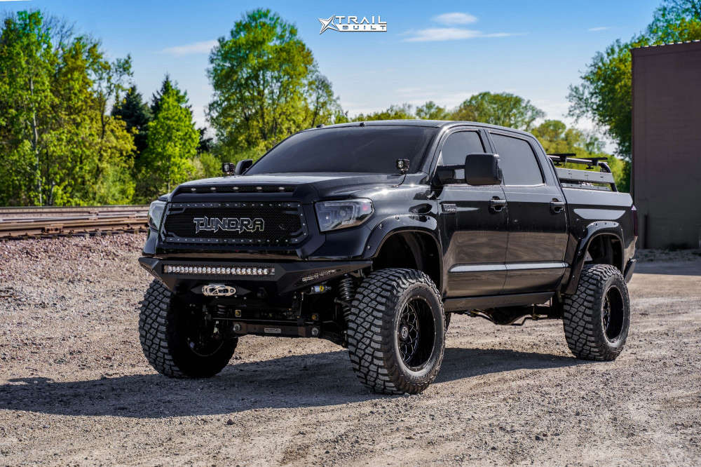 2015 Toyota Tundra Wheel Offset Aggressive > 1" Outside Fender ...