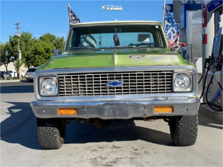 1972 Chevrolet K20 Pickup Wheel Offset Slightly Aggressive Stock ...