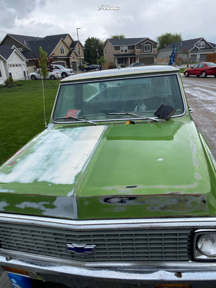 1972 Chevrolet K20 Pickup Wheel Offset Slightly Aggressive Stock ...