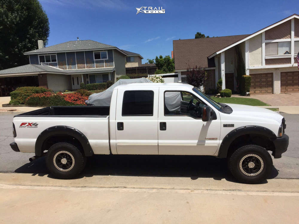 2004 Ford F-250 Super Duty Wheel Offset Slightly Aggressive Leveling ...