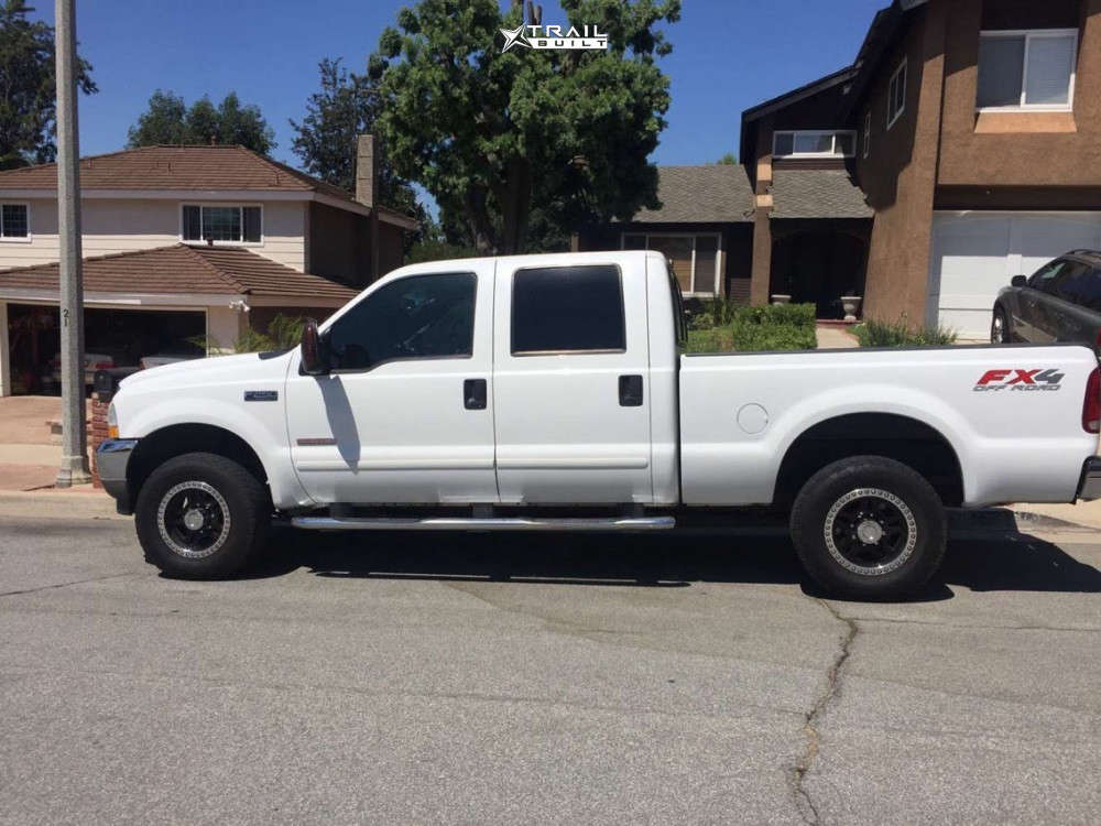 2004 Ford F-250 Super Duty Wheel Offset Slightly Aggressive Leveling ...