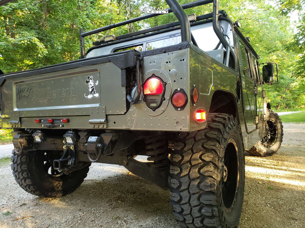 1992 AM General Hummer Wheel Offset Aggressive > 1" Outside Fender ...
