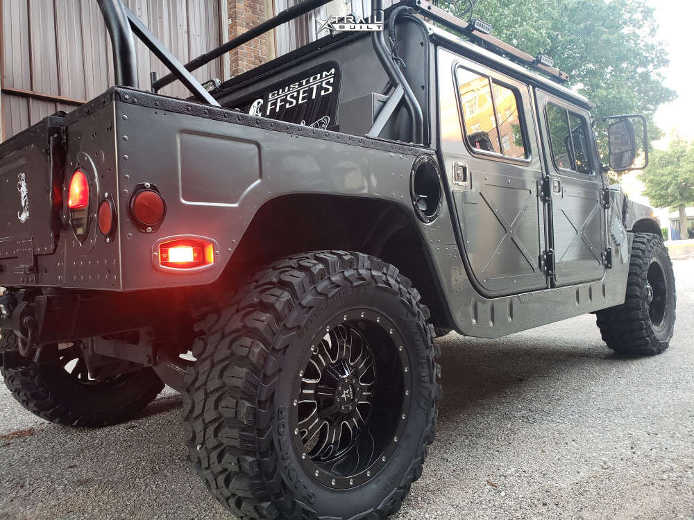 1992 AM General Hummer Wheel Offset Aggressive > 1" Outside Fender ...