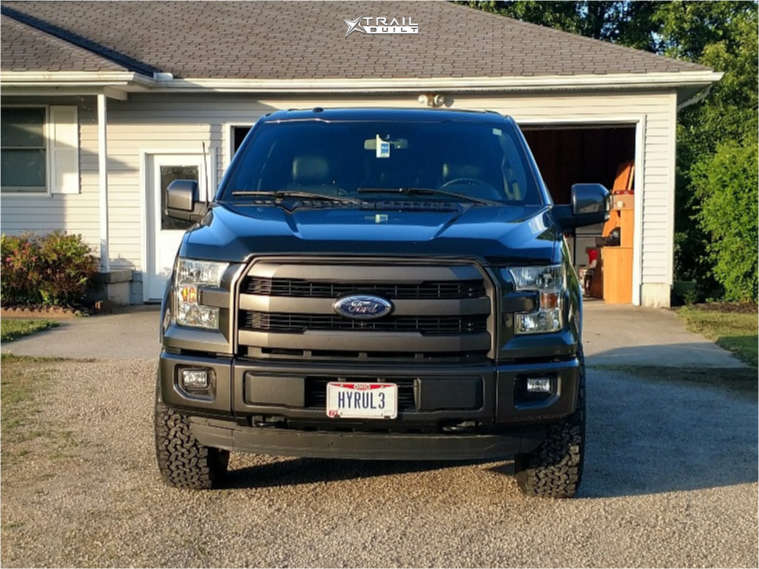 2015 Ford F-150 Wheel Offset HellaFlush Leveling Kit | 1122583 ...
