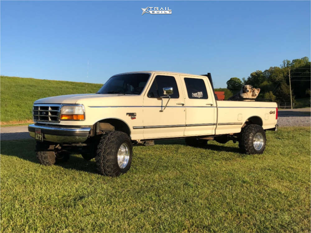 1992 Ford F-350 Wheel Offset Super Aggressive 3"-5" Suspension Lift 3 ...
