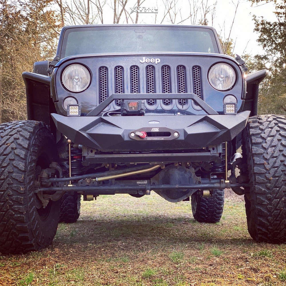 2014 Jeep Wrangler JK Wheel Offset Aggressive > 1" Outside Fender ...