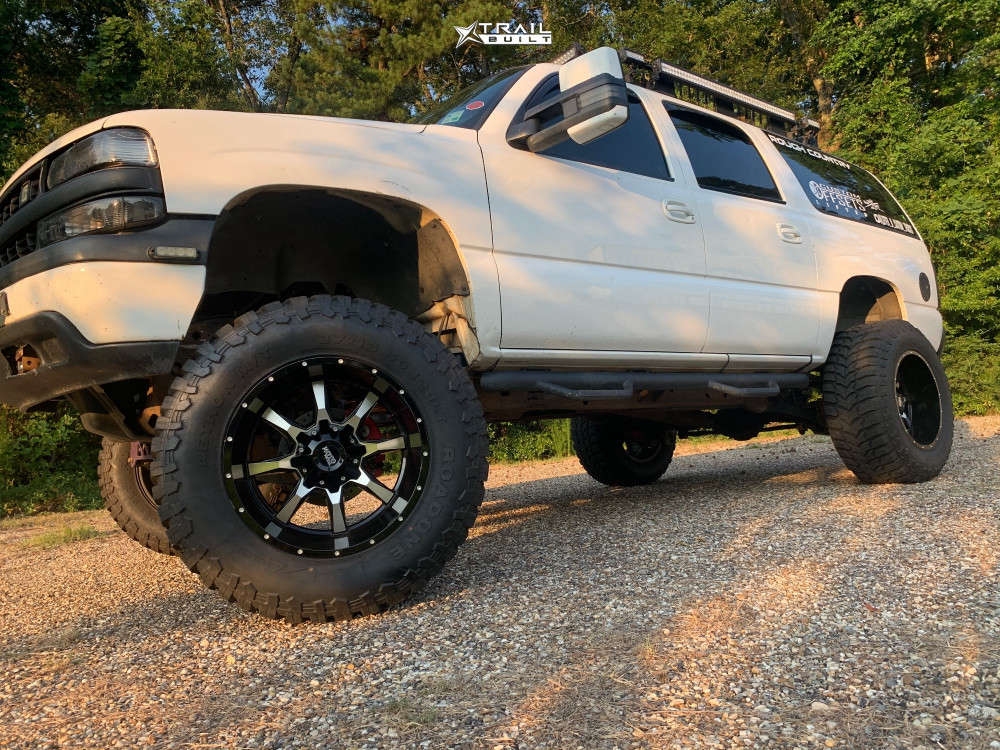 2001 Chevrolet Suburban 1500 Wheel Offset Hella Stance >5" Suspension ...