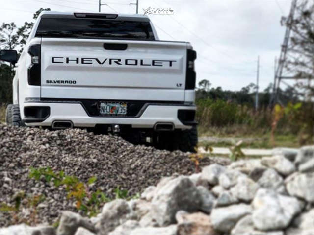 2019 Chevrolet Silverado 1500 Wheel Offset Super Aggressive 3"-5 ...