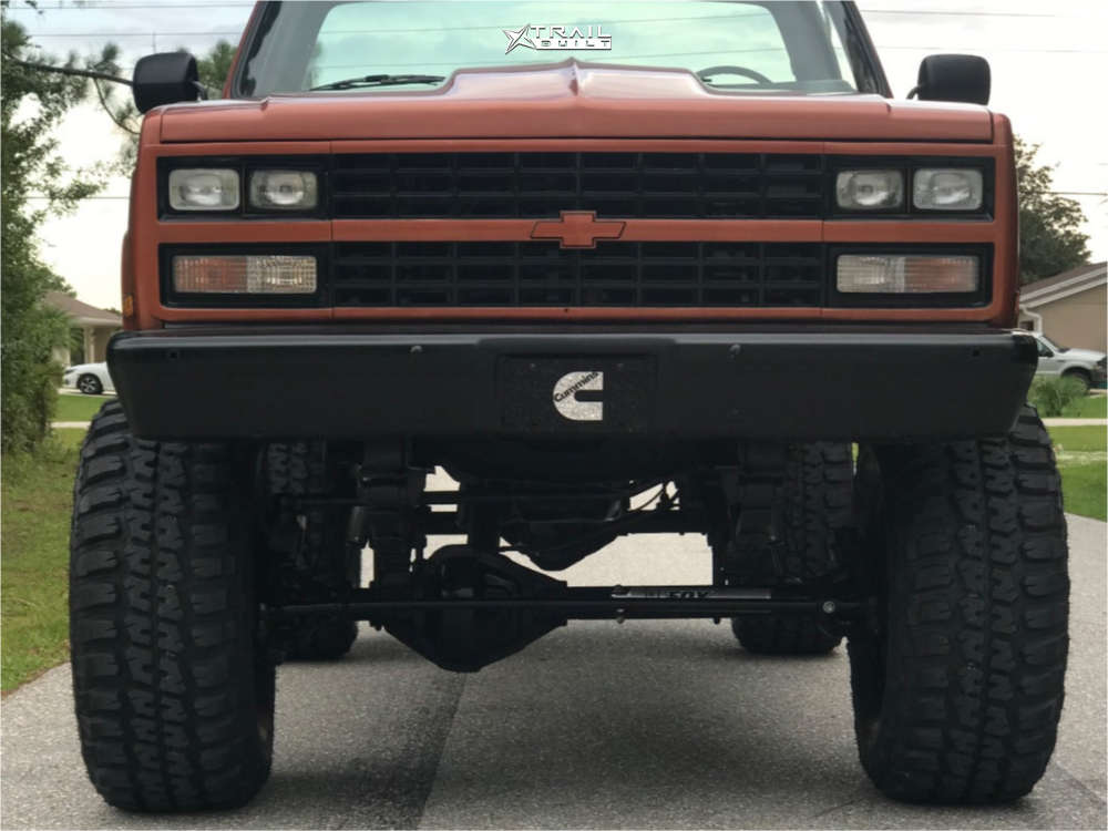1986 Chevrolet K30 Wheel Offset Aggressive > 1" Outside Fender ...
