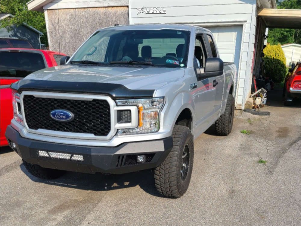 2019 Ford F-150 Wheel Offset Aggressive > 1" Outside Fender Leveling ...