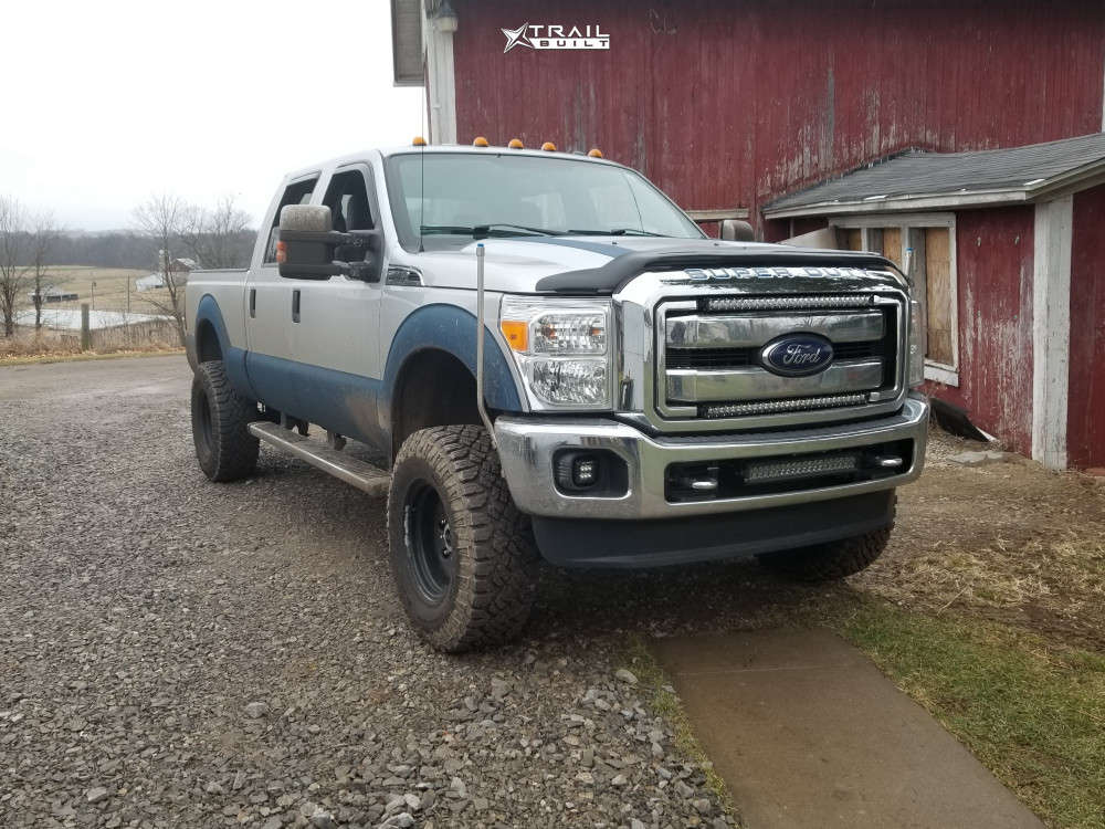 2016 Ford F-250 Super Duty Wheel Offset Aggressive > 1" Outside Fender ...