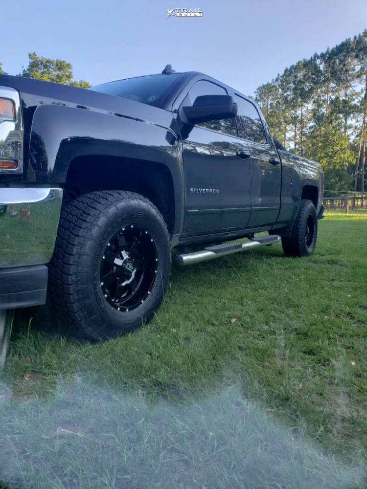 2019 Chevrolet Silverado 1500 LD Wheel Offset Aggressive > 1" Outside ...