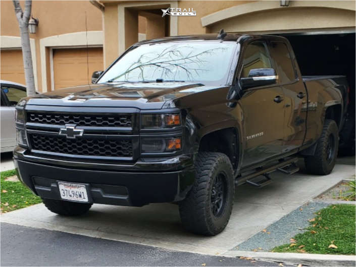 2015 Chevrolet Silverado 1500 Wheel Offset Aggressive > 1" Outside ...