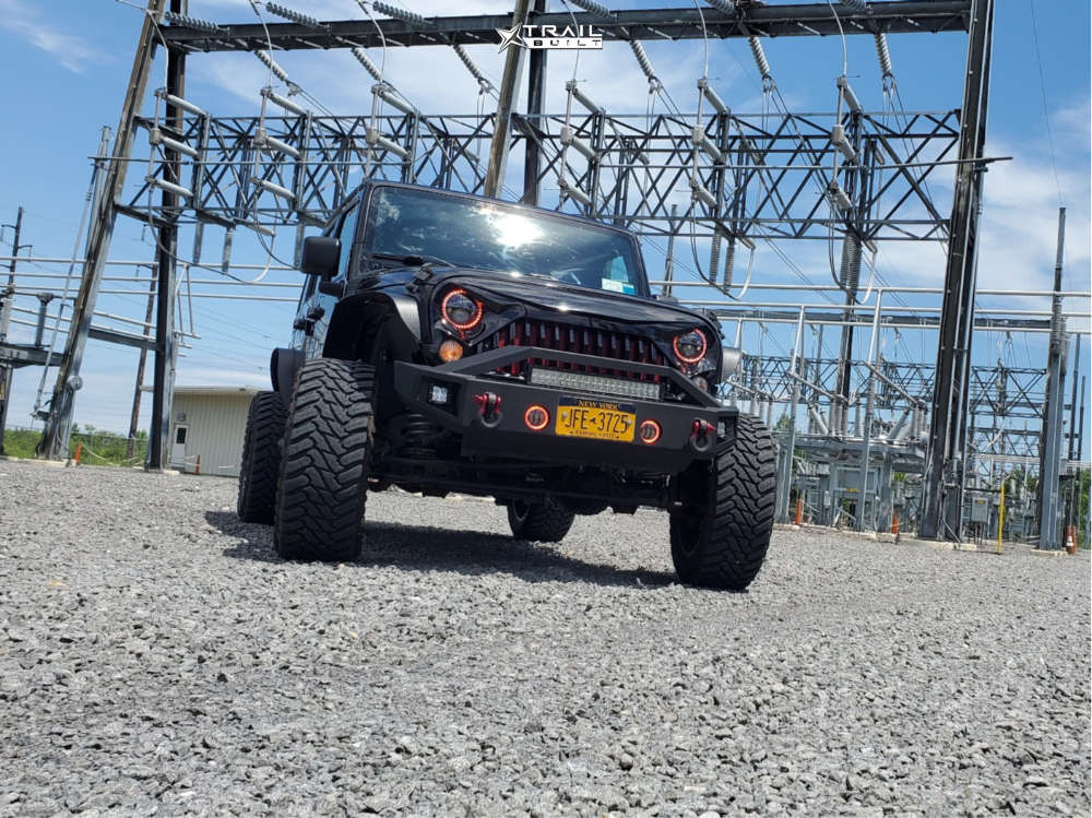 2015 Jeep Wrangler JK Wheel Offset Aggressive > 1" Outside Fender ...