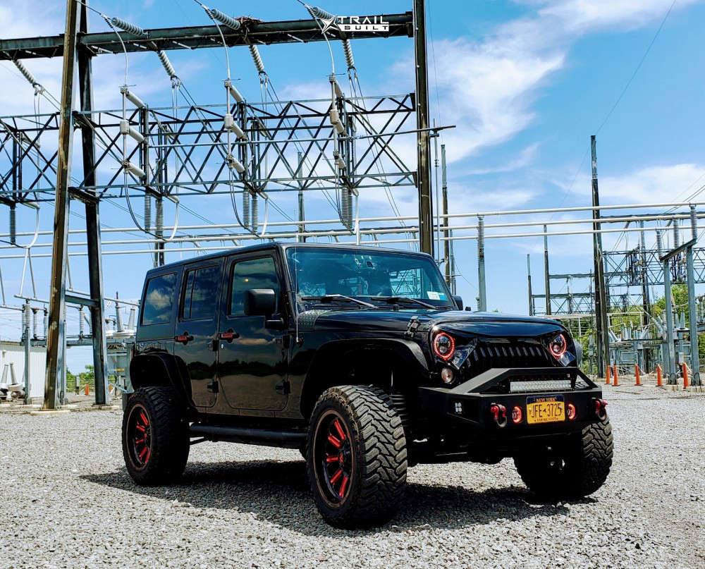 2015 Jeep Wrangler JK Wheel Offset Aggressive > 1" Outside Fender ...