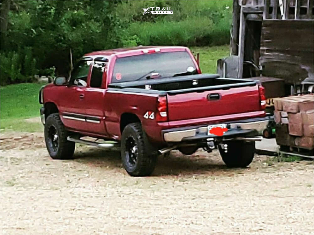2005 Chevrolet Silverado 1500 Wheel Offset Slightly Aggressive ...