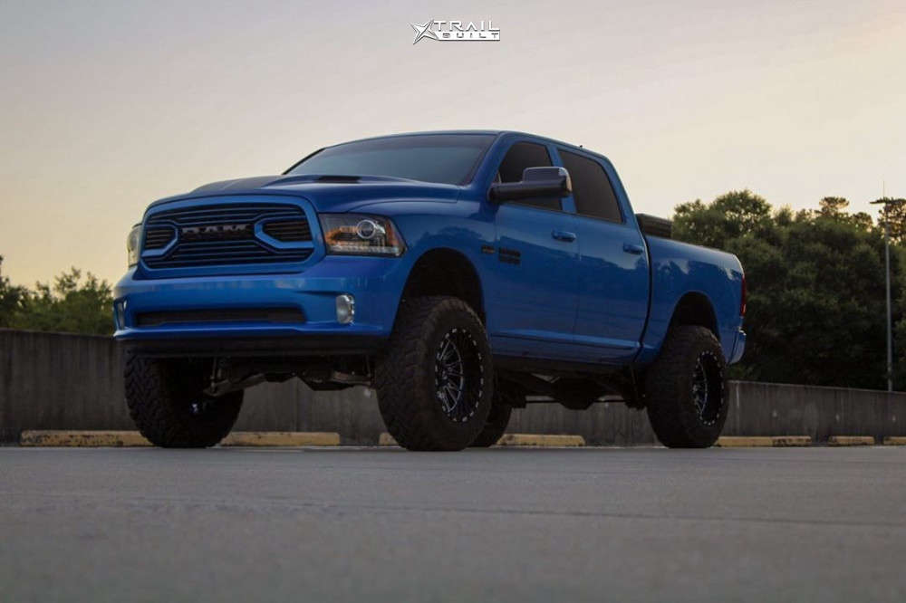 2018 Ram 1500 Wheel Offset Aggressive > 1" Outside Fender Suspension ...