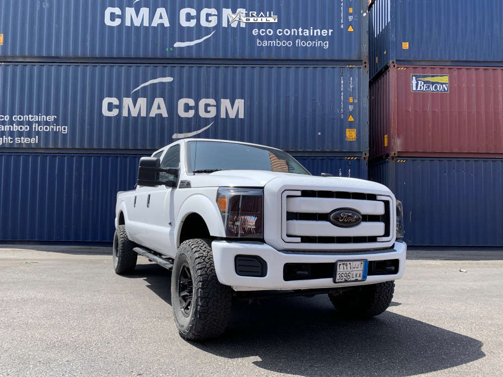 2016 Ford F-350 Super Duty Wheel Offset Aggressive > 1" Outside Fender ...