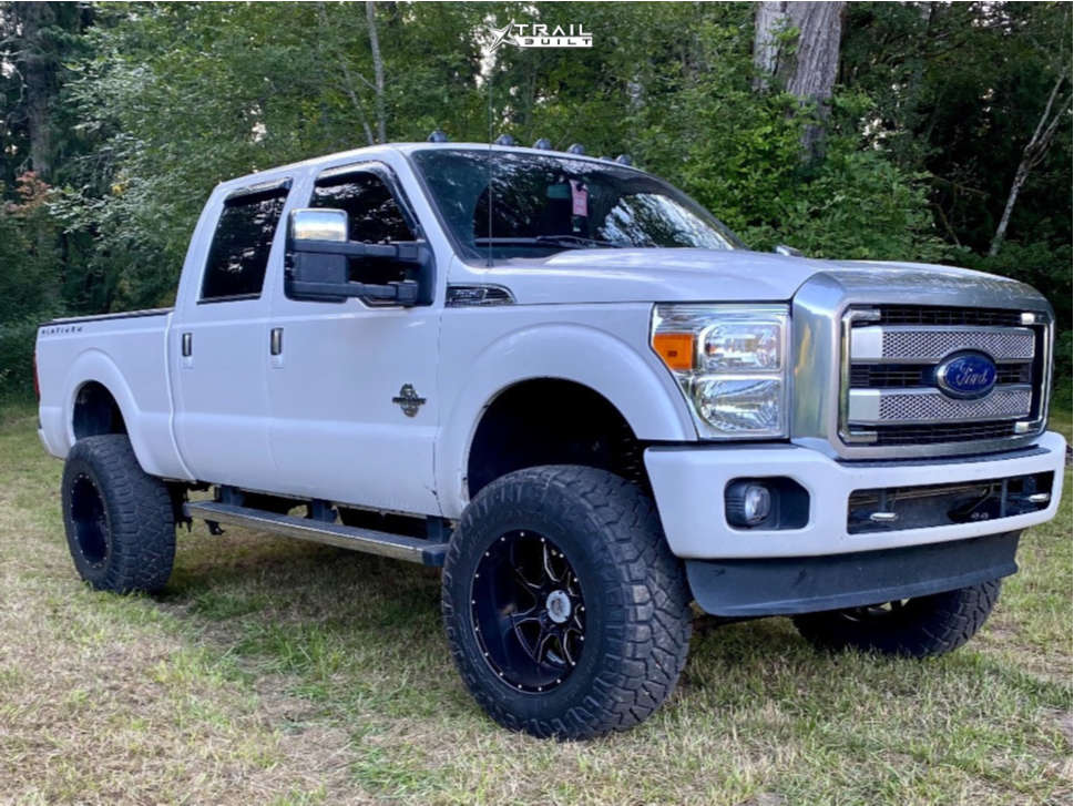 2015 Ford F-250 Super Duty Wheel Offset Super Aggressive 3"-5" Suspension Lift 6" | 1156088 ...