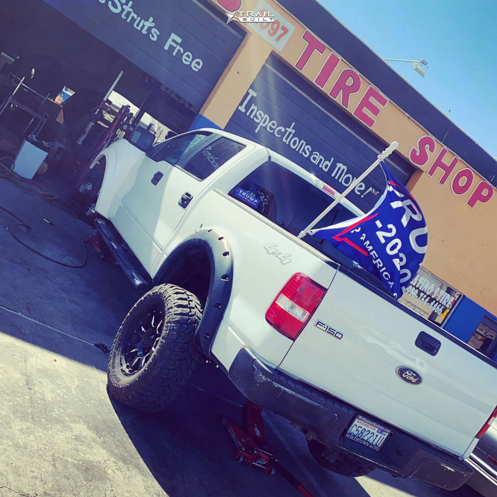 2006 Ford F-150 Wheel Offset Super Aggressive 3"-5" Leveling Kit ...