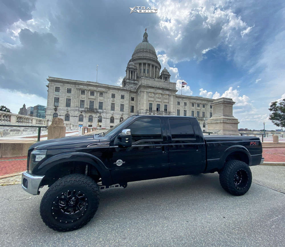 2012 Ford F-250 Super Duty Wheel Offset Super Aggressive 3"-5 ...