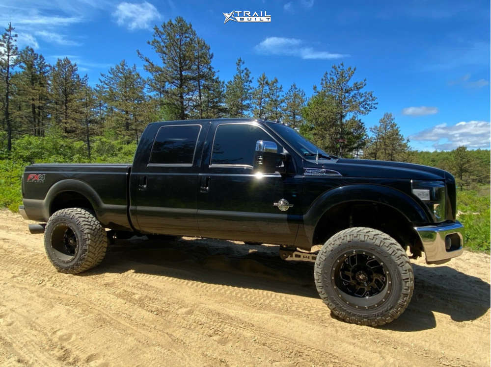 2012 Ford F-250 Super Duty Wheel Offset Super Aggressive 3"-5 ...