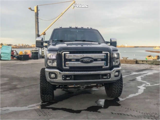 2012 Ford F-250 Super Duty Wheel Offset Super Aggressive 3"-5 ...
