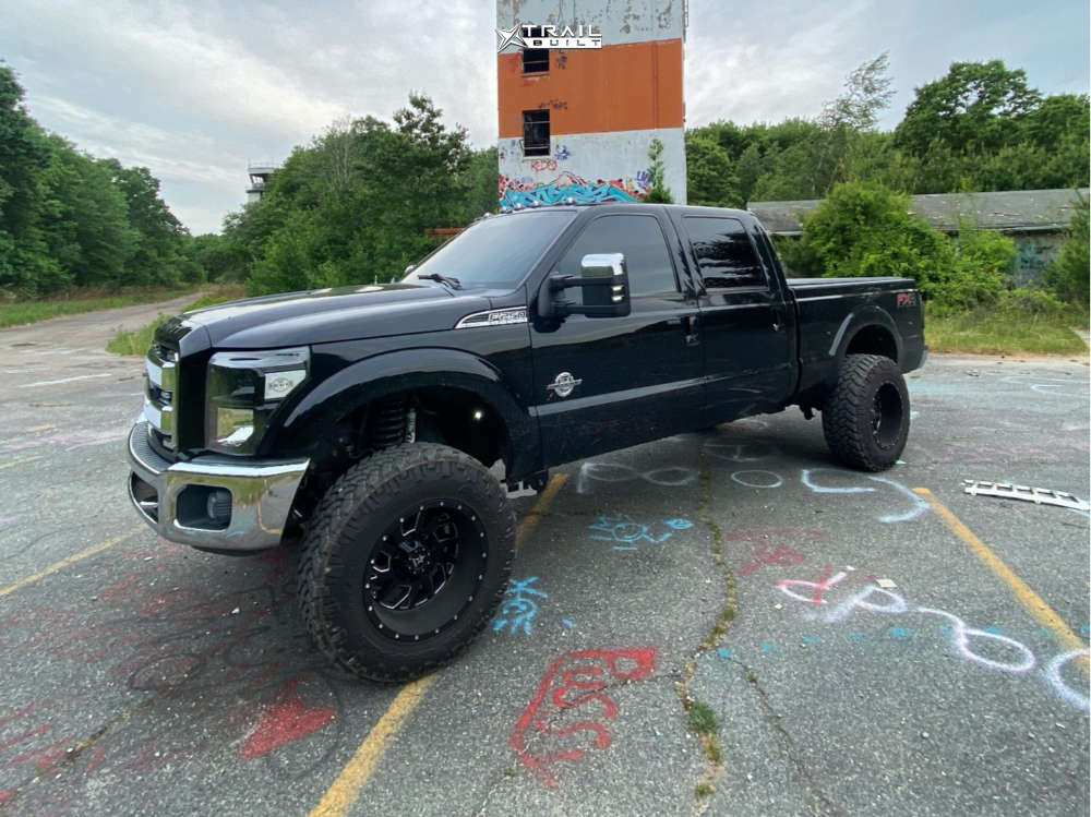 2012 Ford F-250 Super Duty Wheel Offset Super Aggressive 3"-5 ...