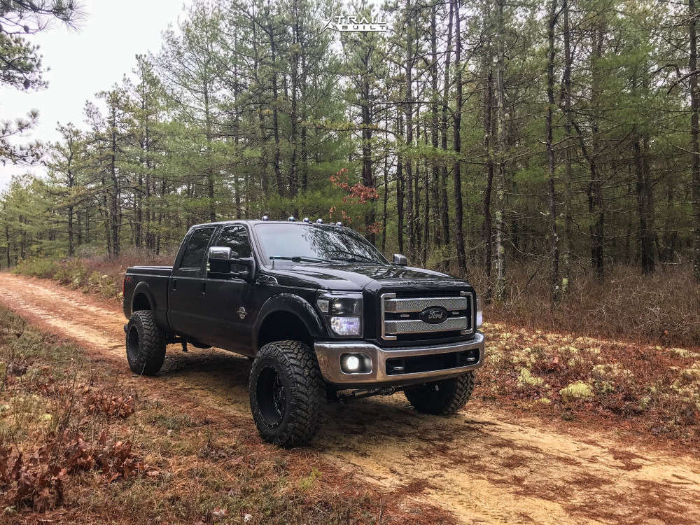 2012 Ford F-250 Super Duty Wheel Offset Super Aggressive 3"-5 ...
