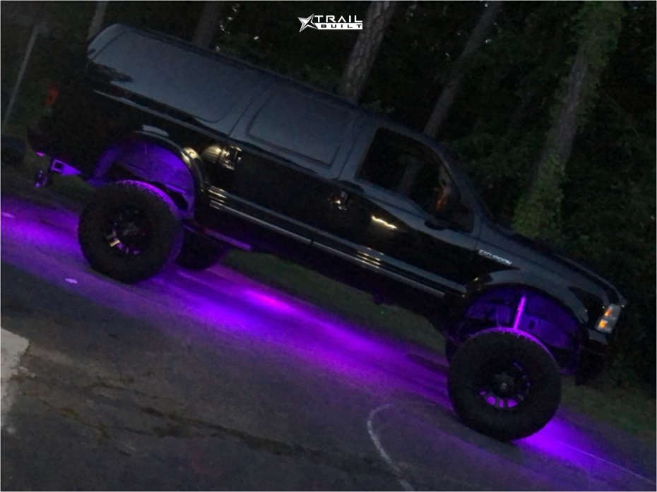 2005 Ford Excursion Wheel Offset Aggressive > 1" Outside Fender ...