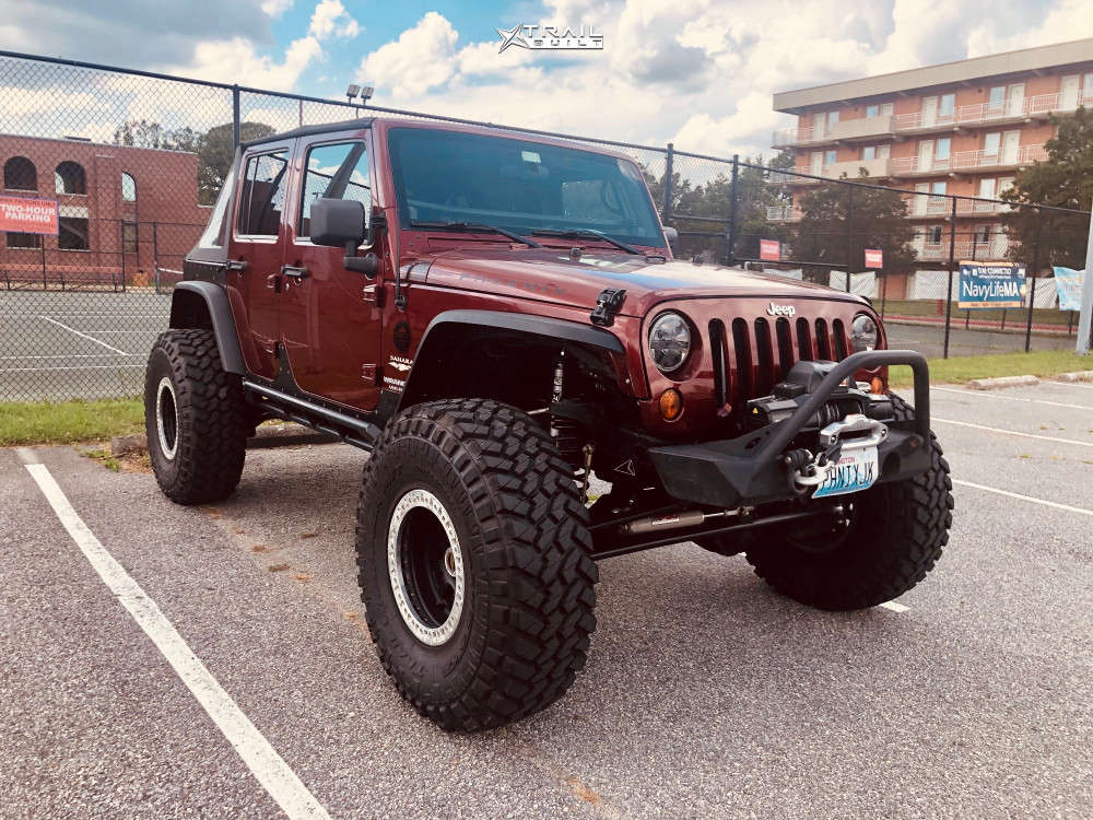 2010 Jeep Wrangler JK Wheel Offset Super Aggressive 3"-5" Suspension ...