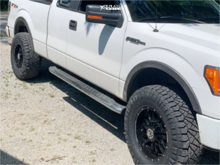 2010 Ford F-150 Wheel Offset Aggressive > 1" Outside Fender Leveling ...