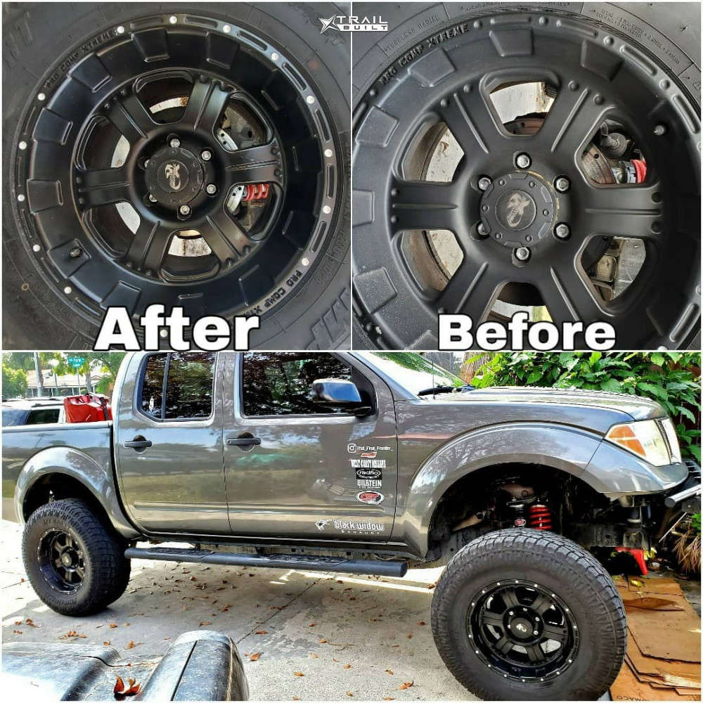 2008 Nissan Frontier Wheel Offset Super Aggressive 3"-5" Suspension ...