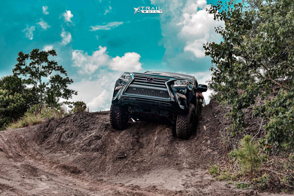 2018 Lexus GX460 Wheel Offset Aggressive > 1" Outside Fender Suspension ...