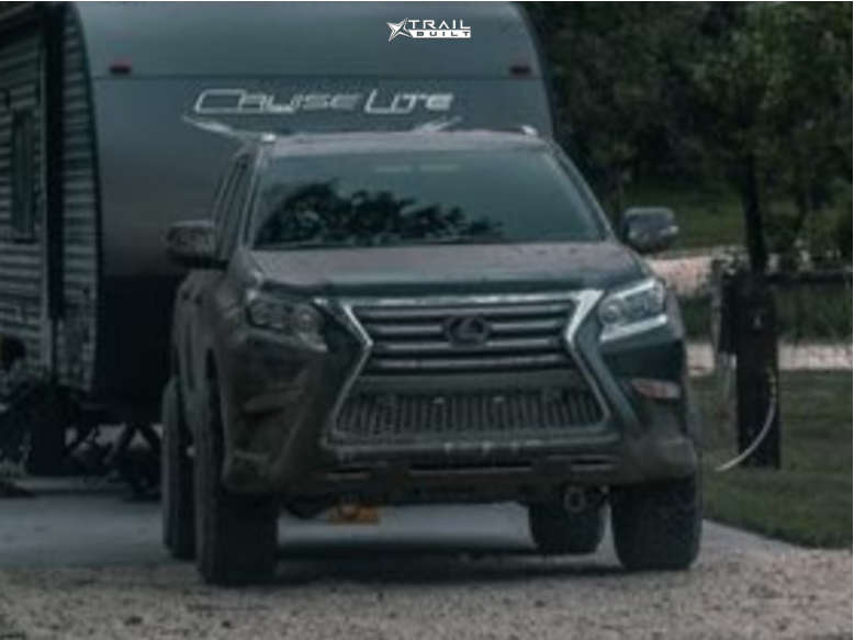 2018 Lexus GX460 Wheel Offset Aggressive > 1" Outside Fender Suspension ...