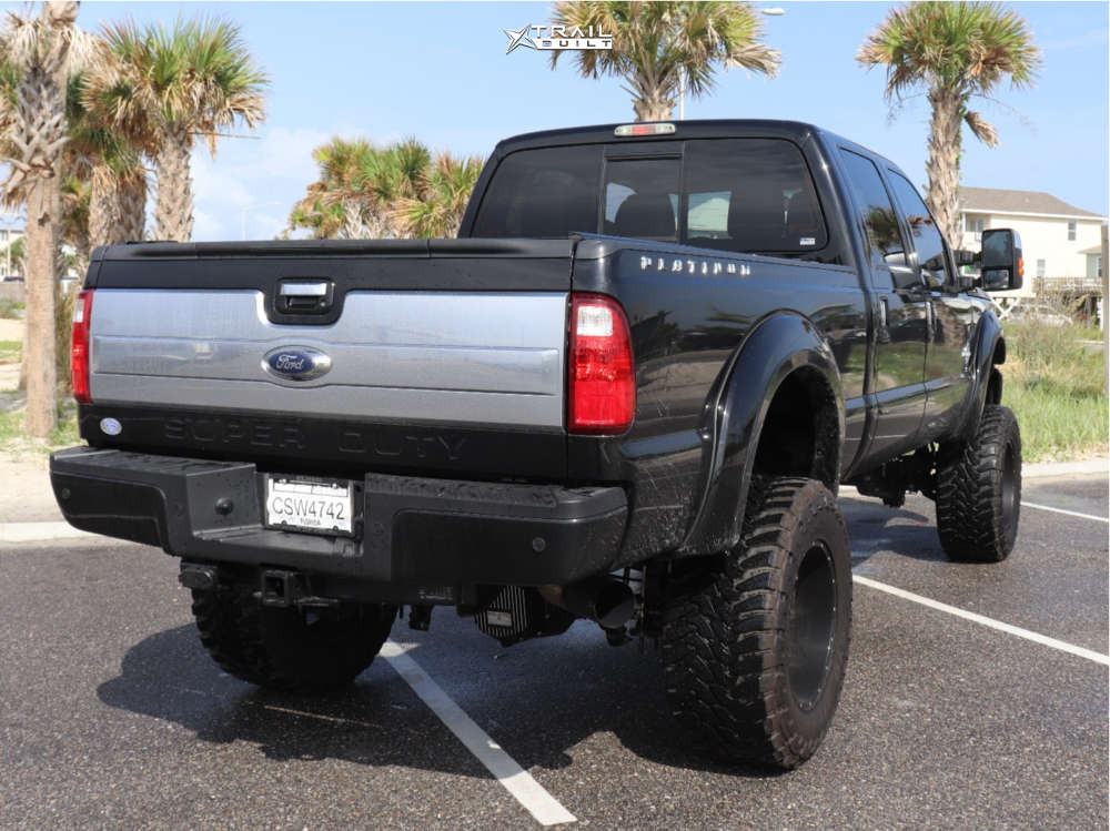 2016 Ford F-250 Super Duty Wheel Offset Aggressive > 1" Outside Fender ...