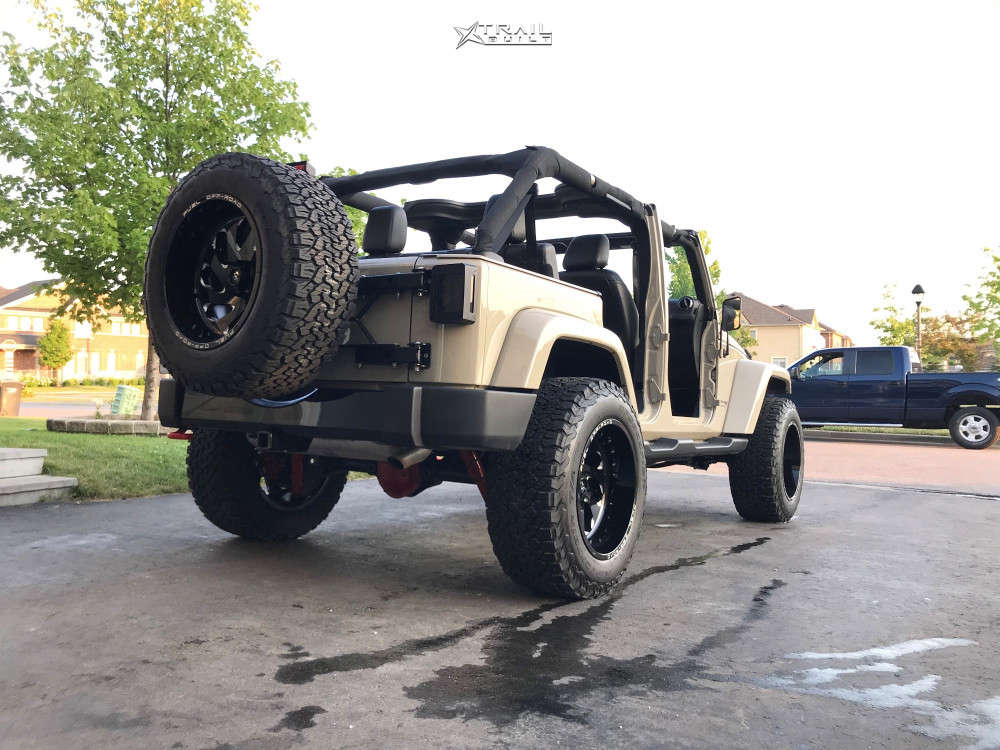 2018 Jeep Wrangler JK Wheel Offset Super Aggressive 3"-5" Suspension ...