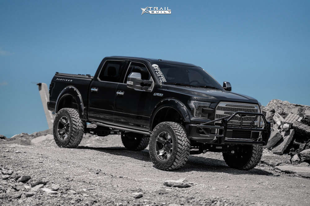 Lifted 2015 Ford F150 Ram's Motors LLC FORD F150 PLATINUM | Auto
