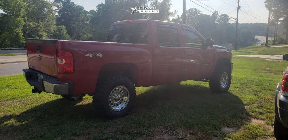 2008 Chevrolet Silverado 1500 Wheel Offset Aggressive > 1" Outside ...