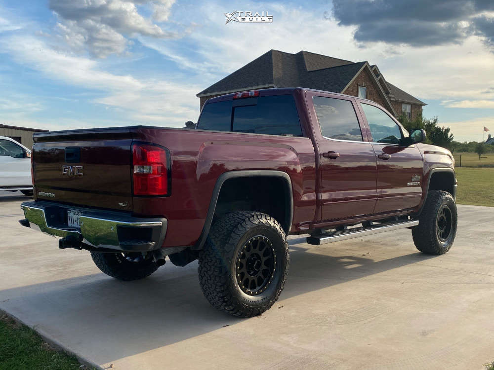 2014 GMC Sierra 1500 Wheel Offset Nearly Flush Suspension Lift 7 ...