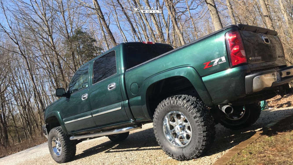 2005 Chevrolet Silverado 1500 Wheel Offset Slightly Aggressive ...