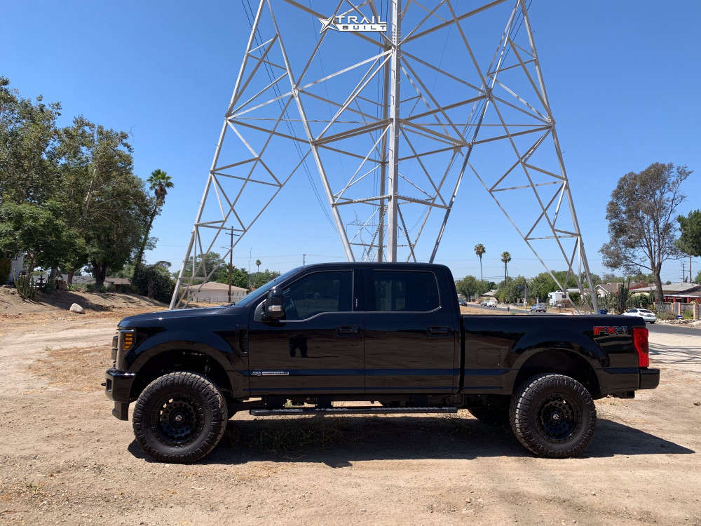 2019 Ford F-250 Super Duty Wheel Offset Aggressive > 1" Outside Fender ...