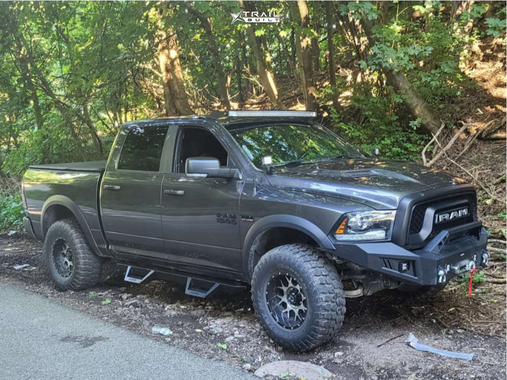 2016 Ram 1500 Wheel Offset Aggressive > 1" Outside Fender Leveling Kit ...