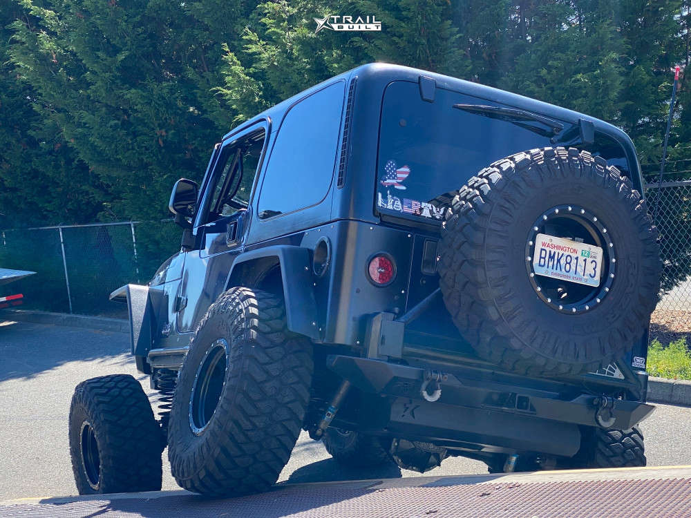 2002 Jeep Wrangler Wheel Offset Super Aggressive 3"-5" Suspension Lift ...