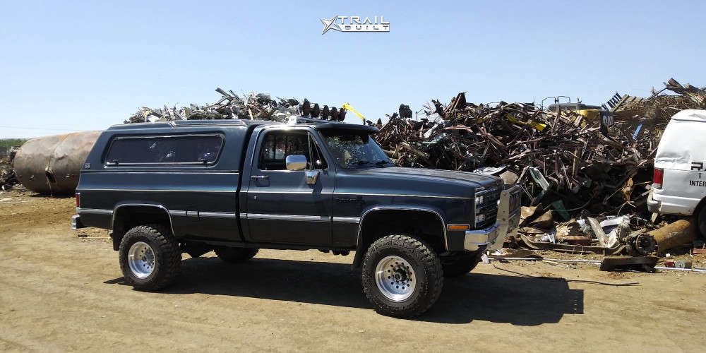 1985 Chevrolet K20 Pickup Wheel Offset Slightly Aggressive Suspension ...