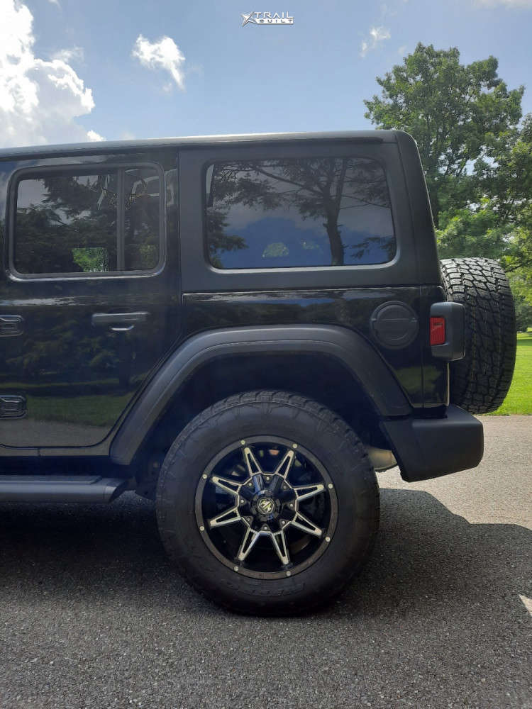 2019 Jeep Wrangler Wheel Offset Aggressive > 1" Outside Fender Stock ...