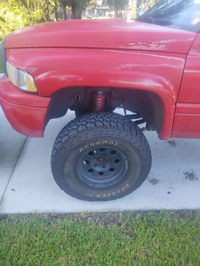 2000 Dodge Ram 1500 Wheel Offset Aggressive > 1" Outside Fender ...