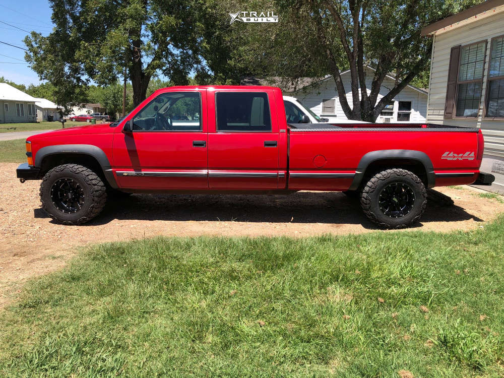 1997 Chevrolet K3500 Wheel Offset Super Aggressive 3"-5" Stock ...